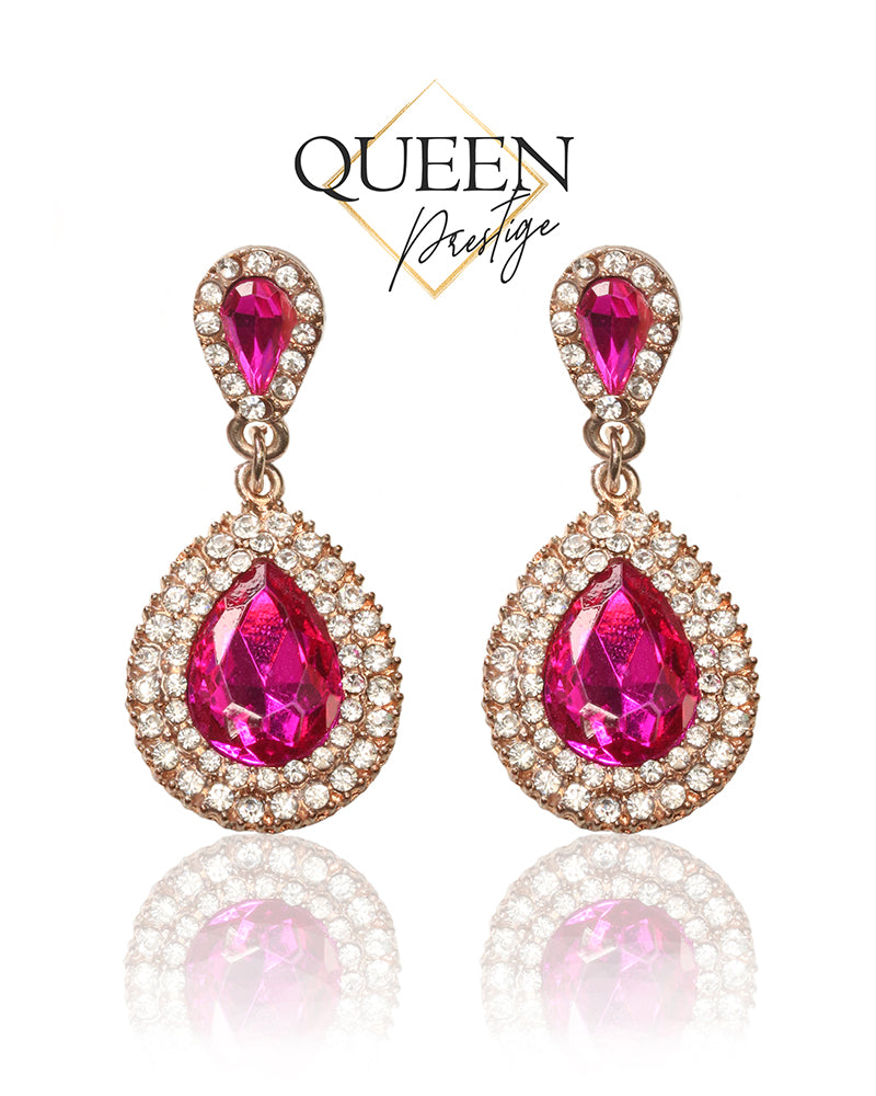 Glorious Affair Dangle Earrings – Queen Prestige